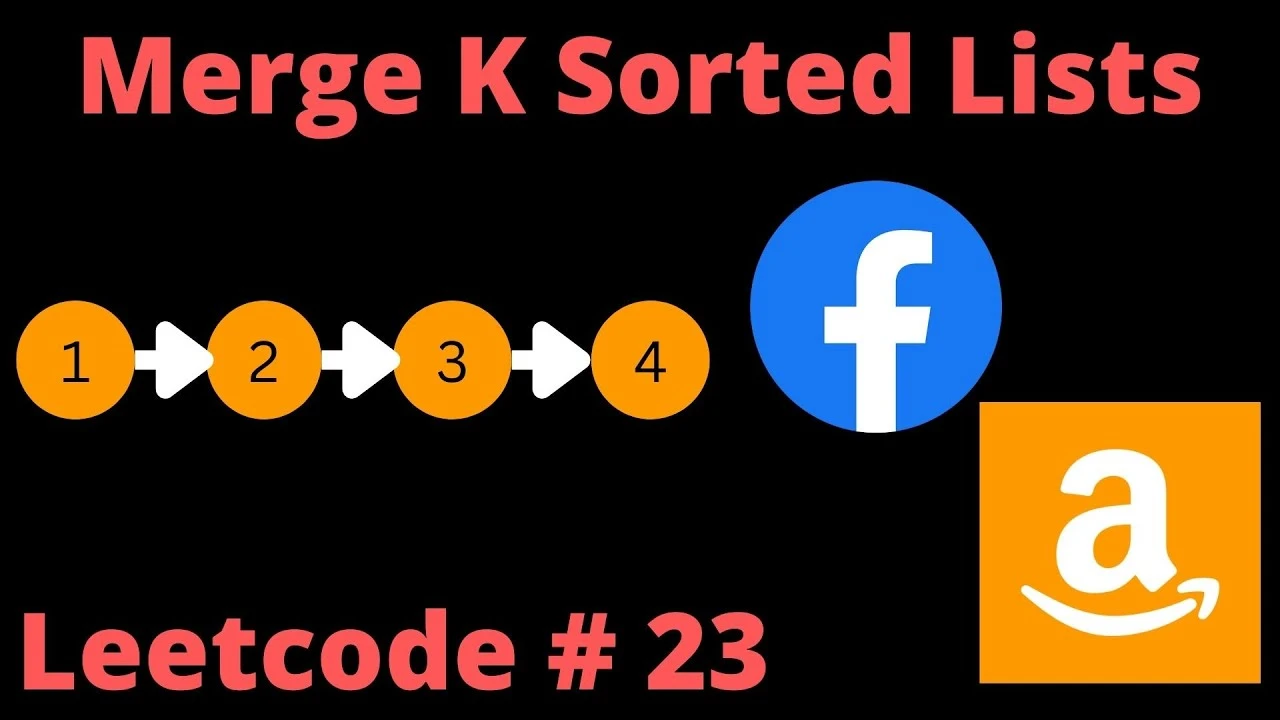 Merge k Sorted Lists LeetCode 23 Heap Recursion