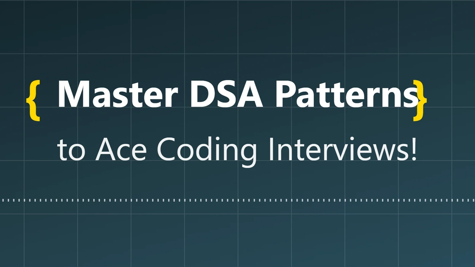Dynamic Programming (1D & 2D) Patterns | FAANG Interview Prep